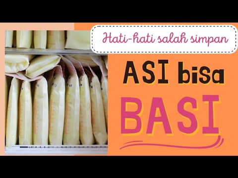 CATAT!! Begini cara menyimpan ASI perah yang benar