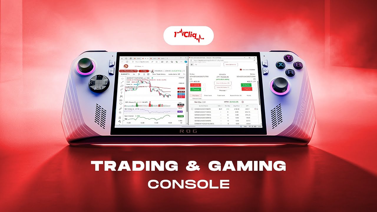 Launching 1Cliq Trading Console 🎮 | Asus ROG Ally - YouTube