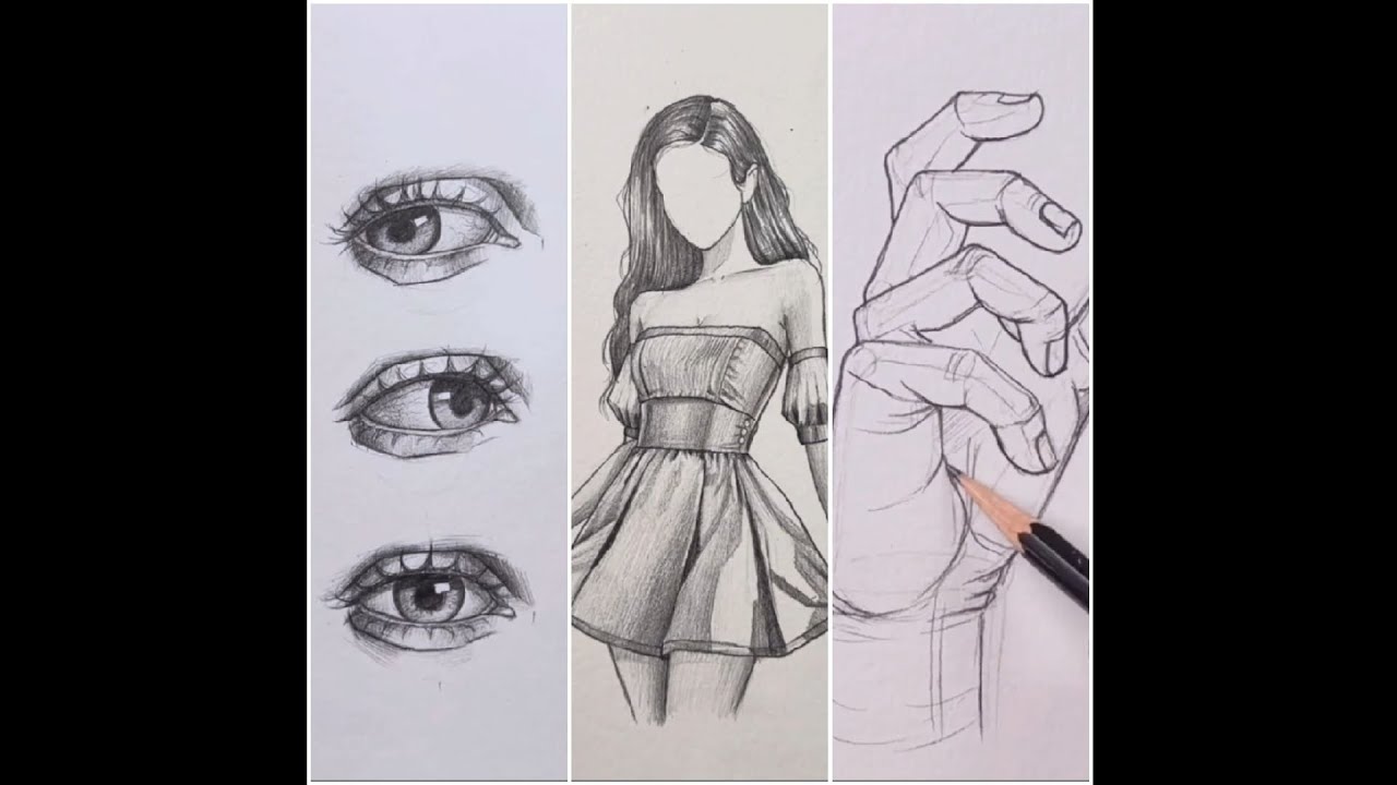 Easy sketching techniques for beginners/Learn how to draw simple ...