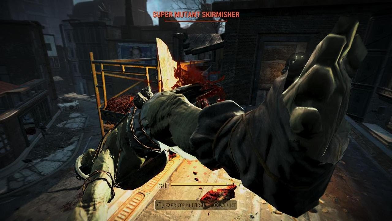Fallout 4 - Knee-capped! - YouTube