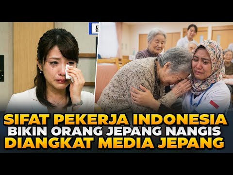 SIFAT PEKERJA ORANG INDONESIA BIKIN ORANG JEPANG NANGIS !  JADI BAHAN BERITA MEDIA JEPANG