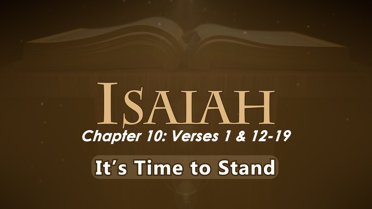 It’s Time to Stand - YouTube