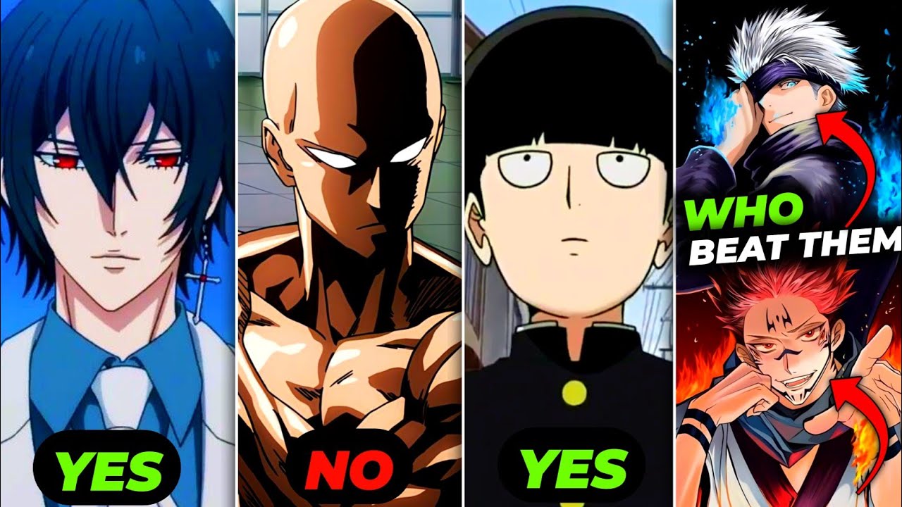 JJK VS ALL : These Anime Characters beat every character of Jujutsu ...