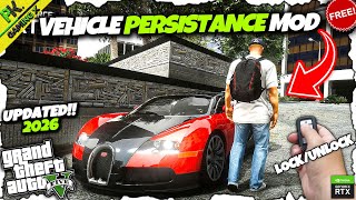 Gta V How To Lock Unlock And Save Vehicle Permanently Persistence Mod ...