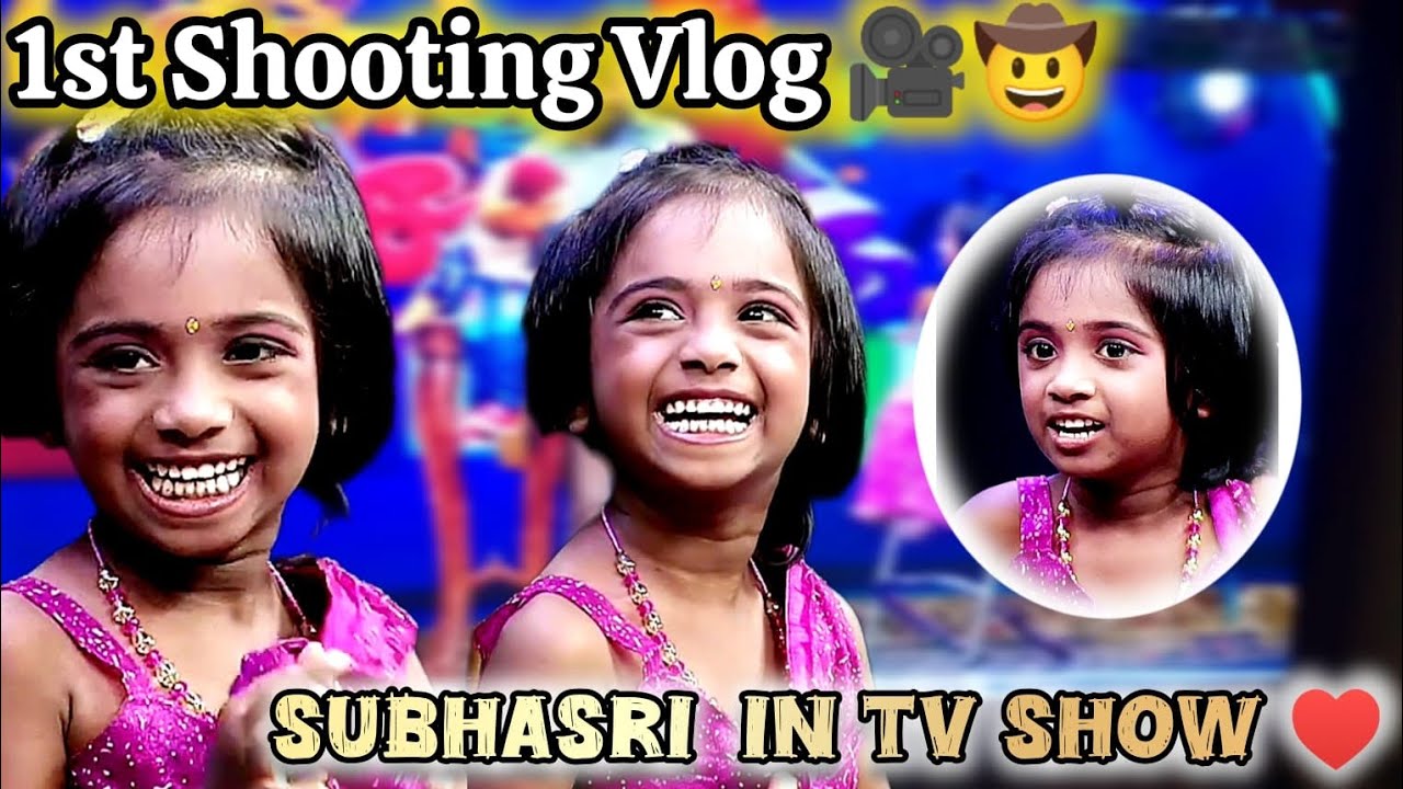 1st Shooting Vlog 😍📸 | Subhasri in TV Show🤩 | #shootingtime #firstvlog ...