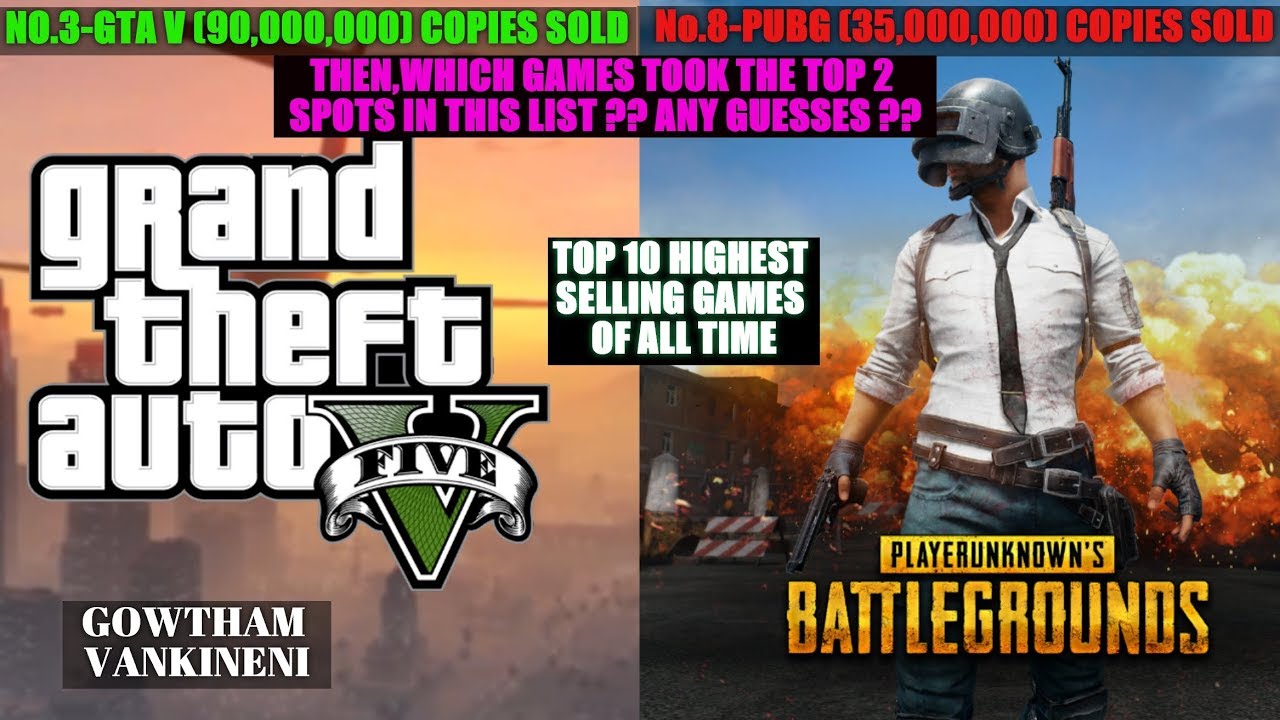Top 10 Highest Selling Games Of All Time Youtube