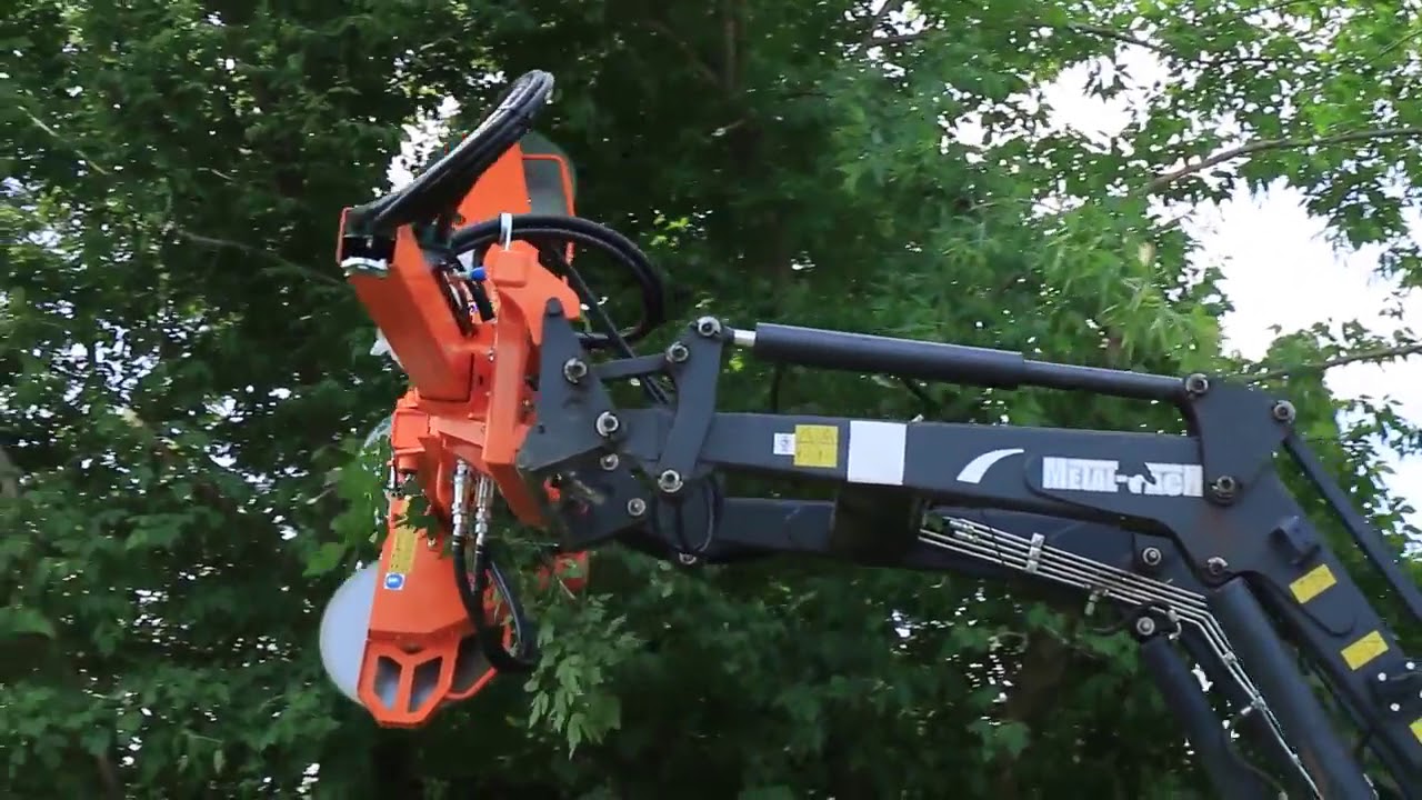 SaMASZ Fisher PT03 SAW SIDE TRIMMING SKID ATTACHMENT - YouTube