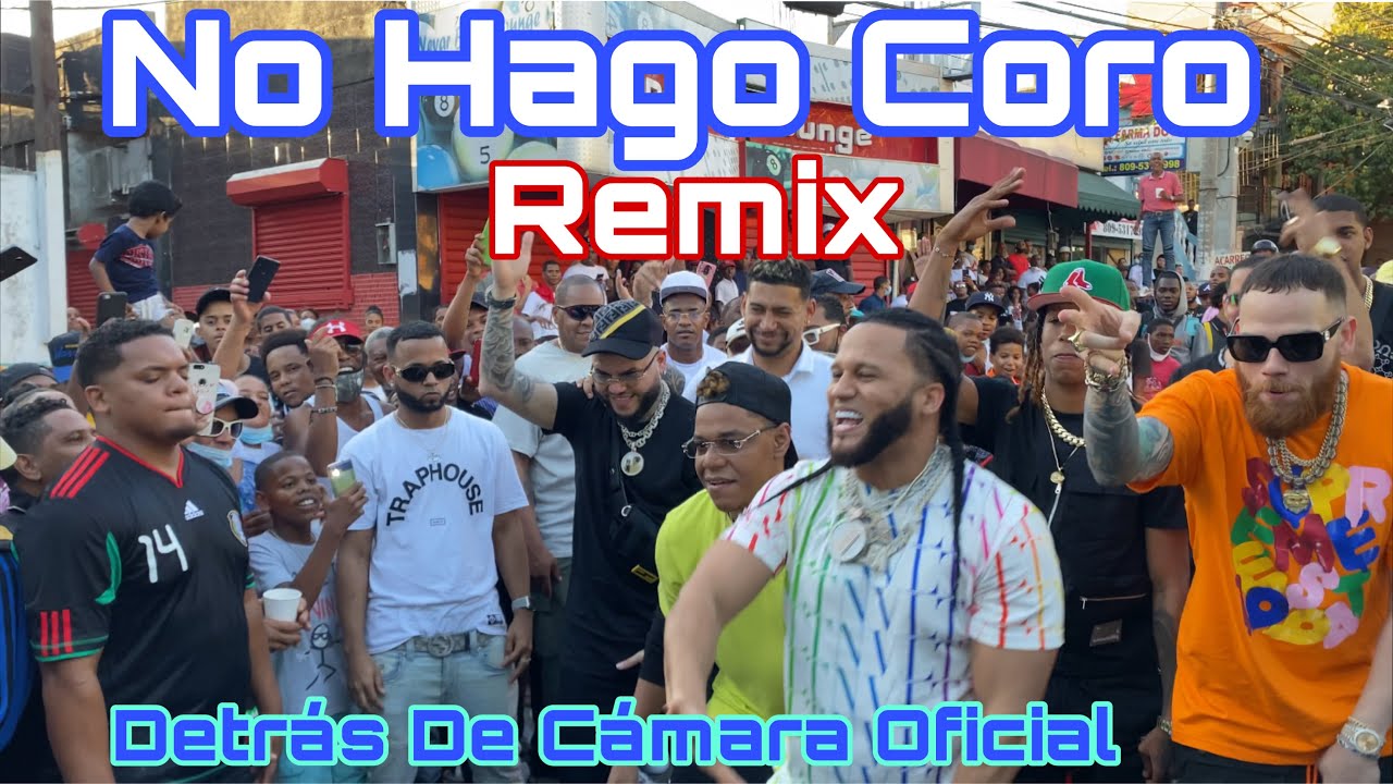 No Hago Coro Remix Detrás De Cámara EL ALFA Farruko Secreto Miky Woodz ...