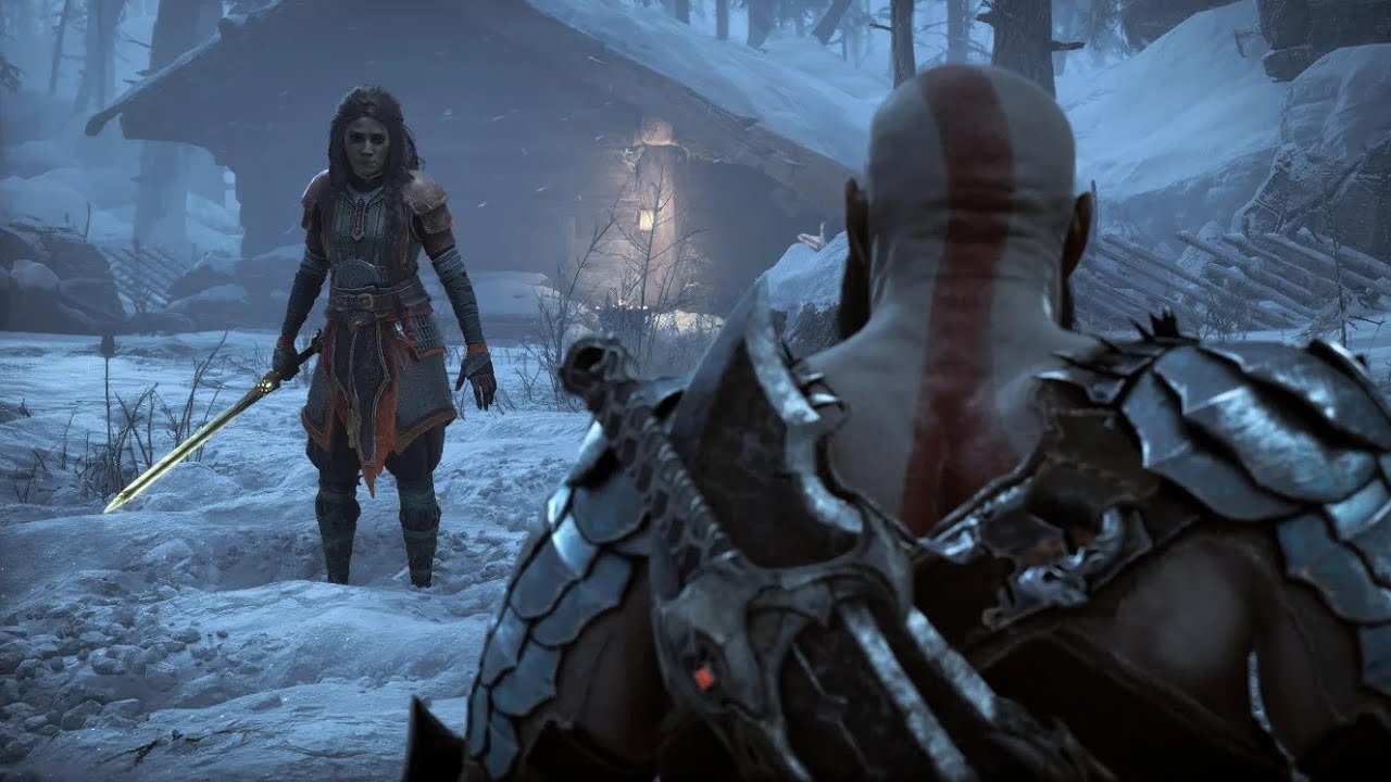 Atreus transformed into bear in rage and attacked freya - God of War 5 ...