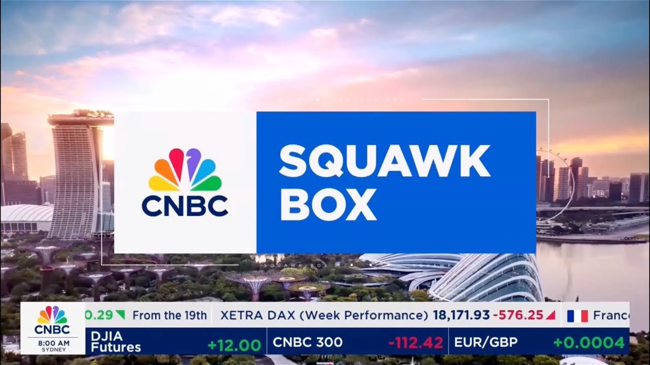 Asia Squawk Box Open as of July 22, 2024 | CNBC International Rebrand 2024 - YouTube