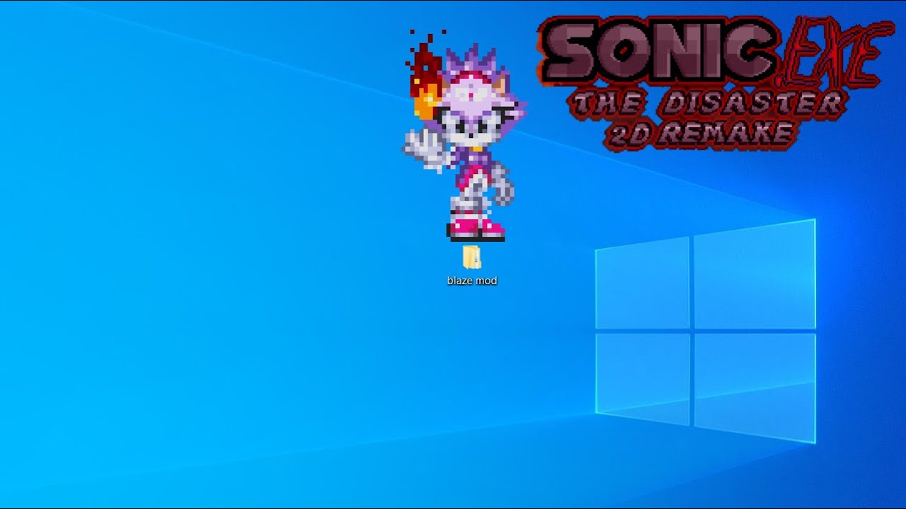 You can now download Blaze mod for Sonic.exe The Disaster 2D Remake ...