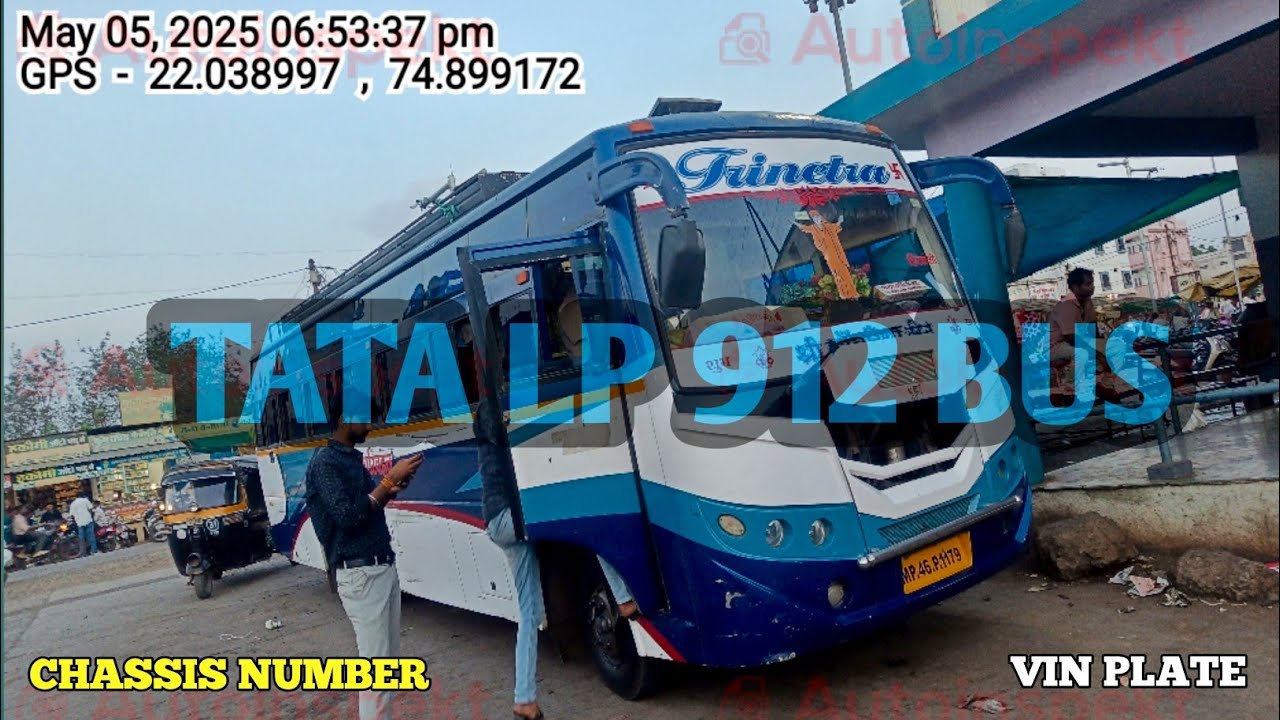 TATA LP 912 BUS CHASSIS NUMBER LOCATION 🥺 - YouTube
