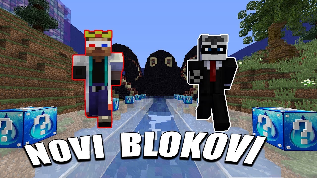 WATER LUCKY BLOCK RACE | MINECRAFT LUCKY BLOCK TRKA - YouTube