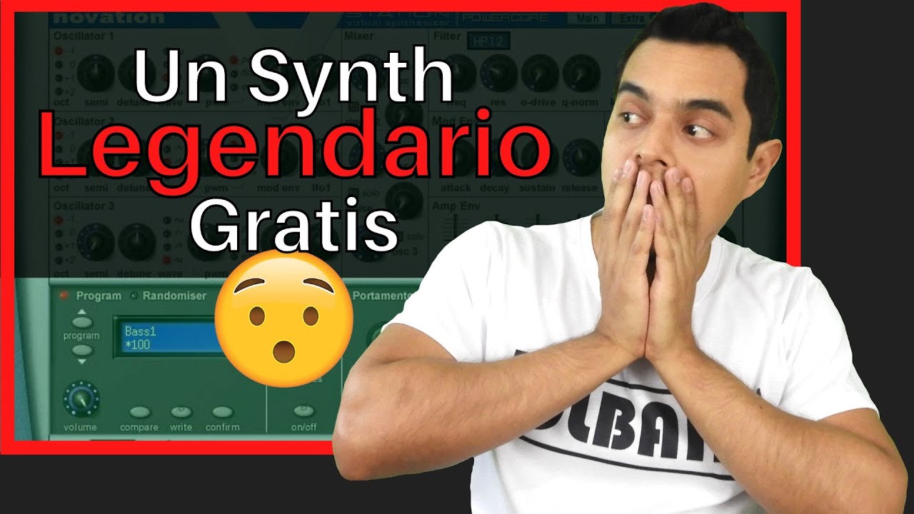 😱GRATIS: El plugin que marcó una epoca | V-Station Novation - YouTube