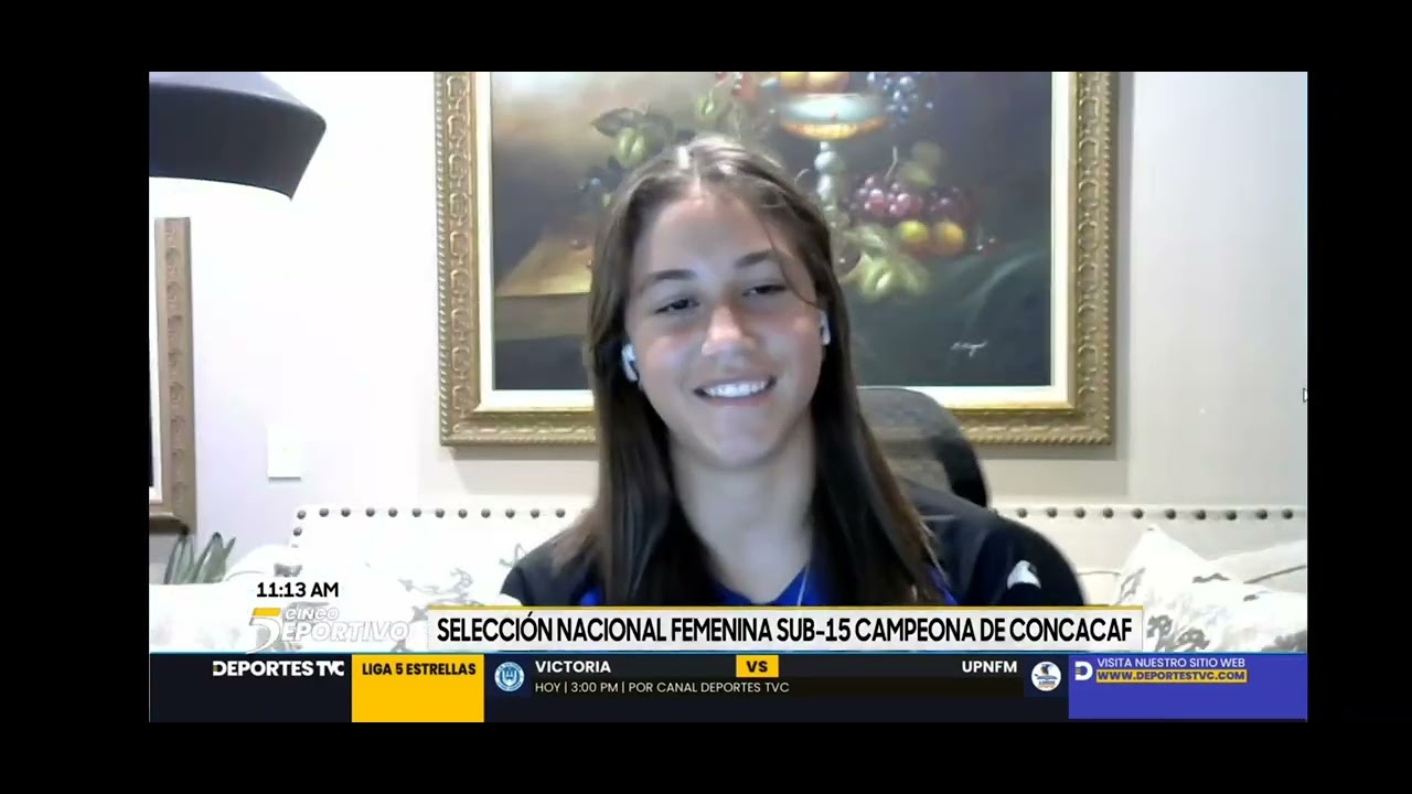 Entrevista Cinco Deportivo - Televicentro Selección U15 Femenino ...