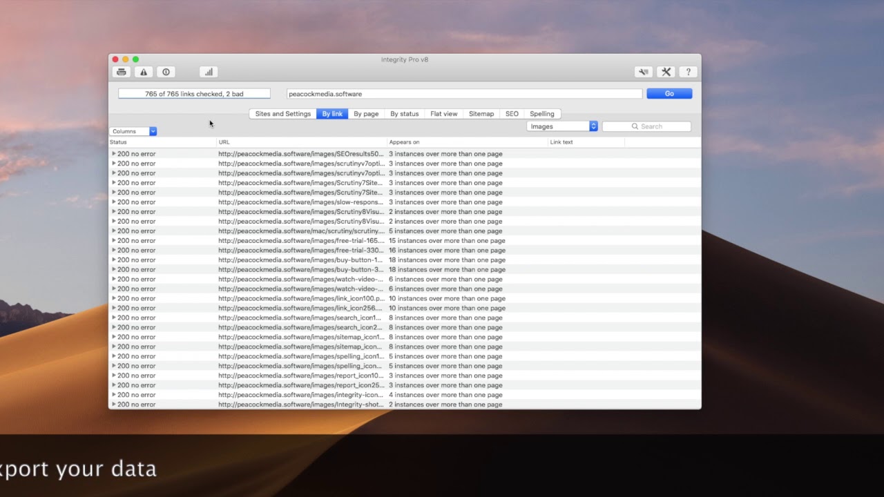 Testing website on Mac using Integrity Pro - YouTube