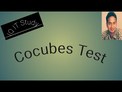 Cocubes test - YouTube