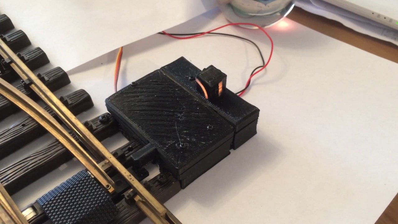Improved points motor with indicator - YouTube
