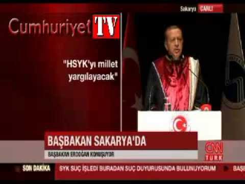 Erdoğan: HSYK'yı kim yargılayacak? Öyle bir yetkim olsa hemen yargılarım