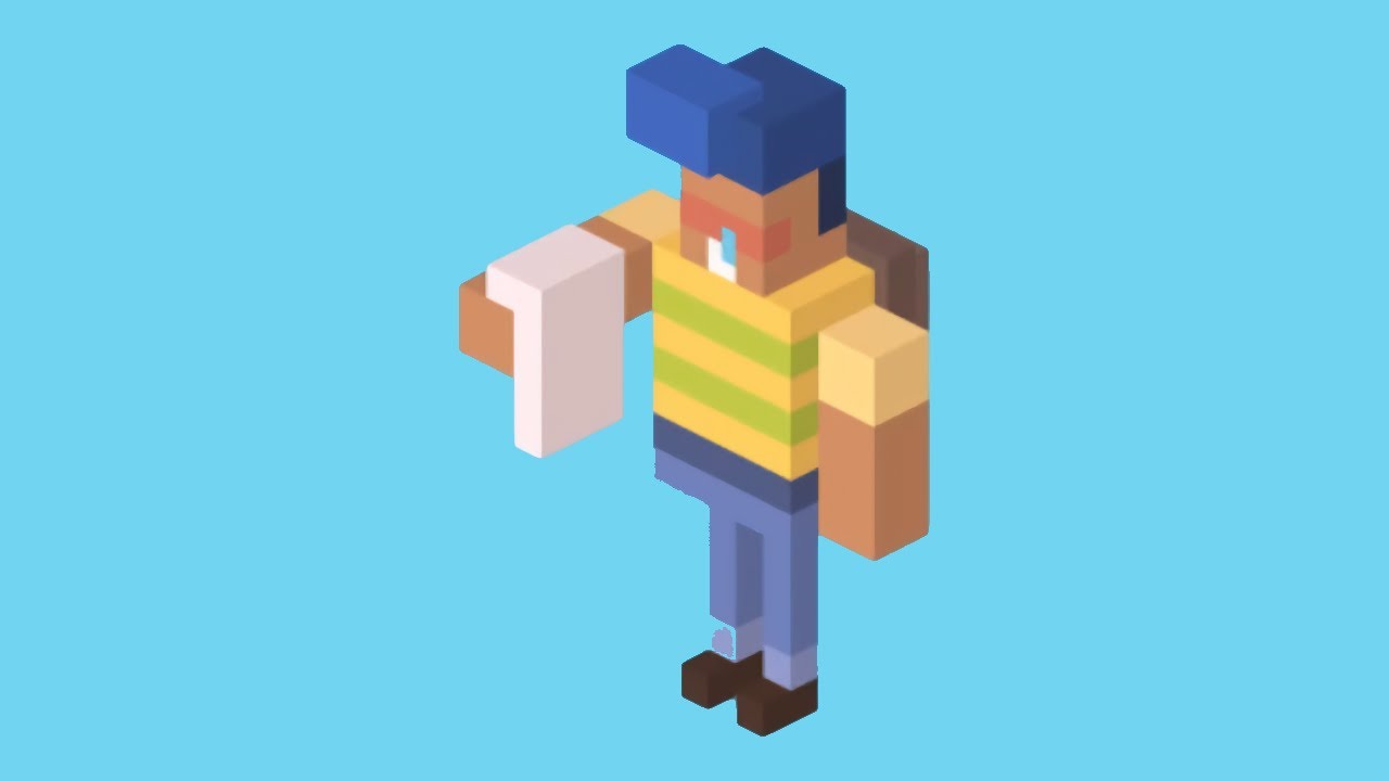 Unlocking The “SNEEZER” Character, In The “PEOPLE” Area, In CROSSY ROAD ...
