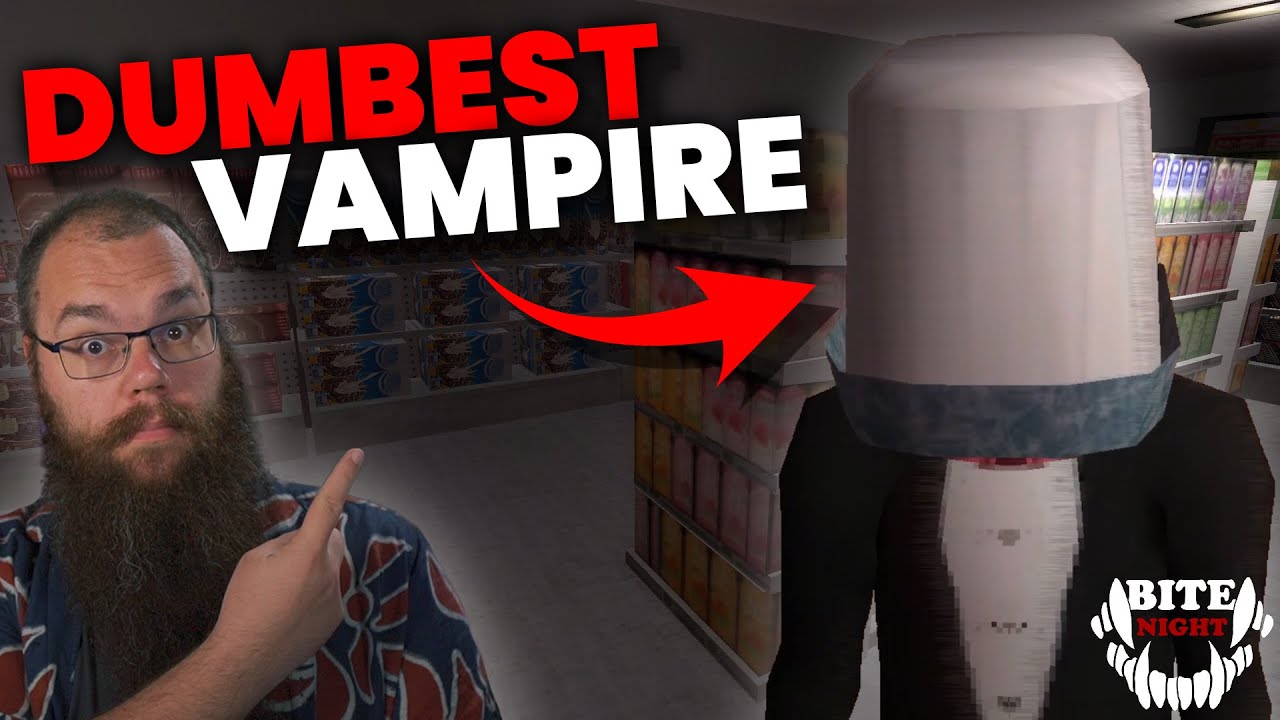 This Vampire made this the FUNNIEST Horror Game EVER! - [Bite Night ...