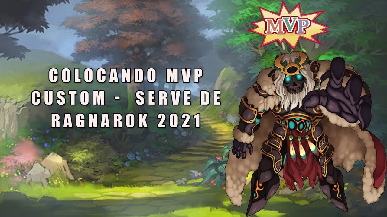 Como Coloca MVP Custom - Serve de Ragnarok 2021 - YouTube