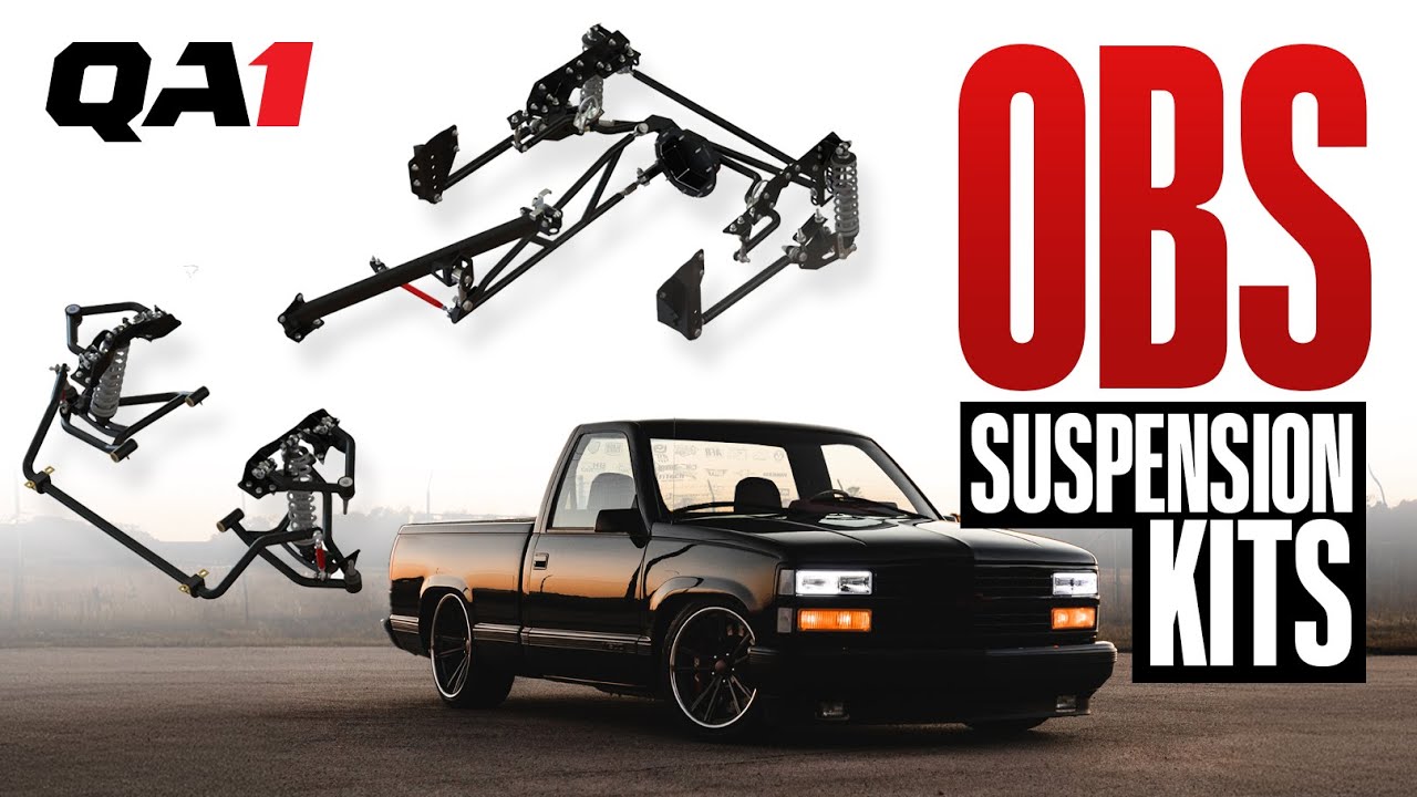 QA1 Suspension Kits for OBS Chevy Trucks: Bolt-On Performance - YouTube