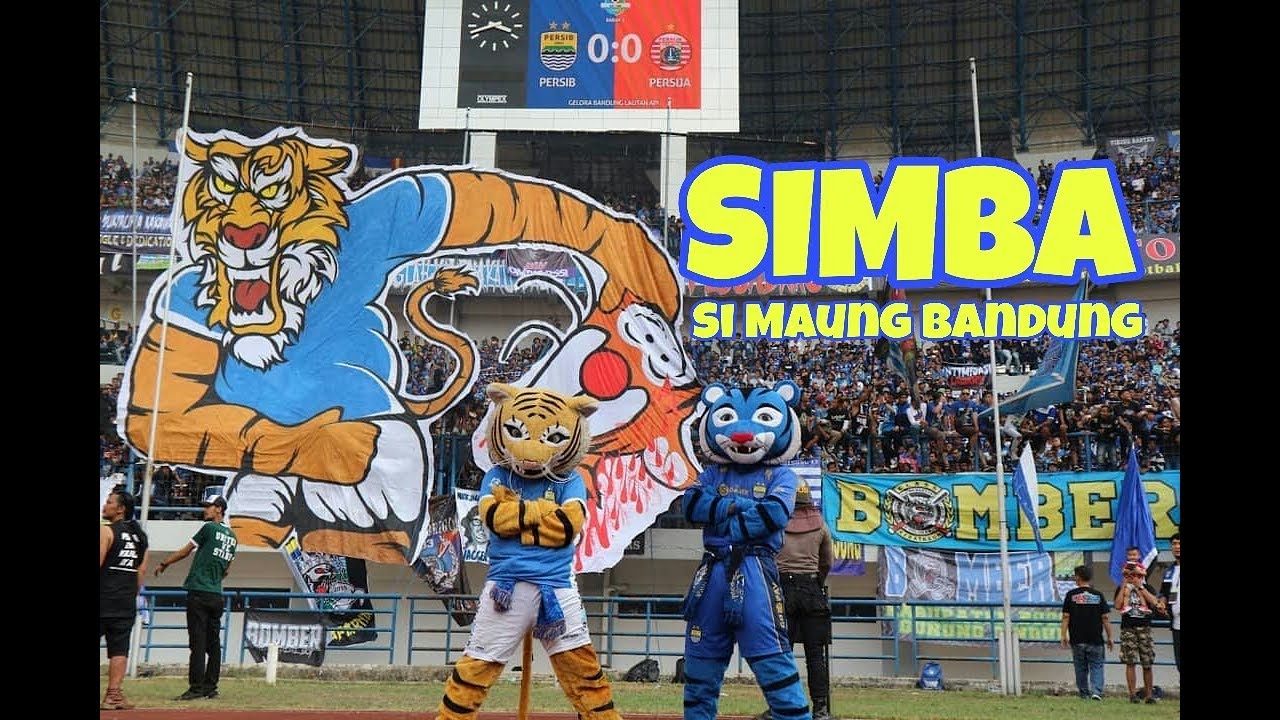 Gokiil Abiiss !!! Goyangan Simba Maskot PERSIB - YouTube