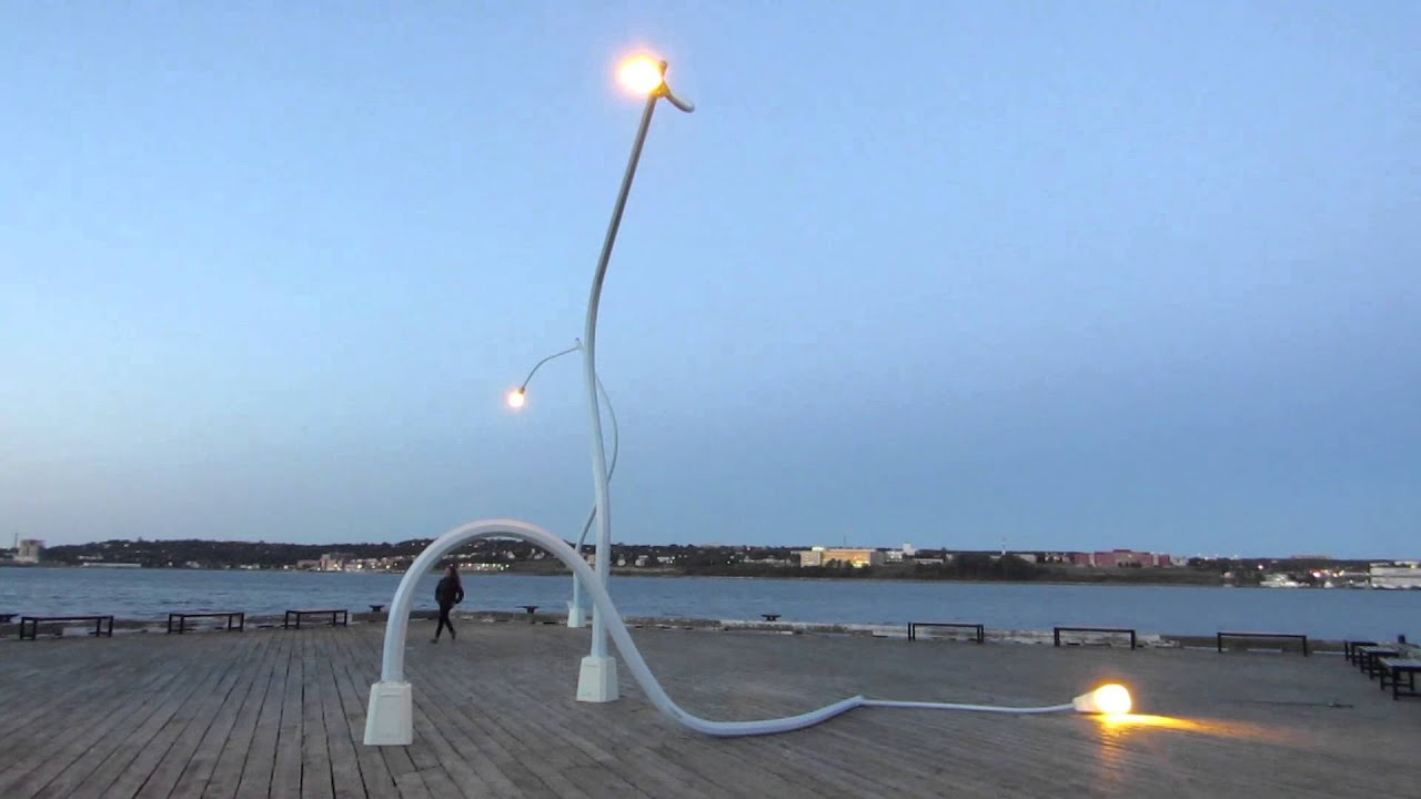 Dance of the Drunken Lampposts - YouTube