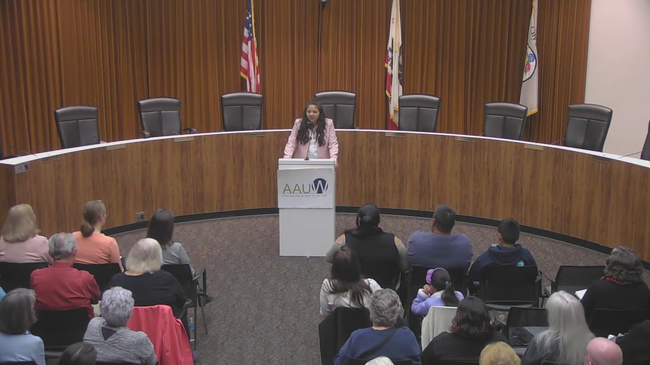 2019 AAUW Lompoc Vandenberg Speech Trek: Denise Robles - YouTube