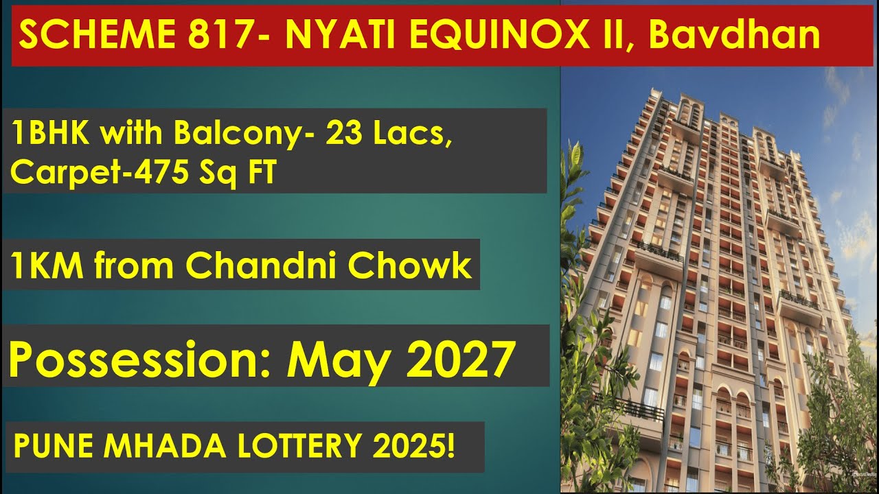 Scheme 817 Nyati Equinox ll Bavdhan l Nyati Equinox l Mhada Pune ...