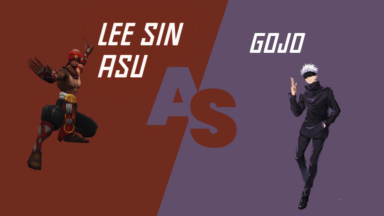 Gojo Lee Sin ASU League of Legends Custom Skin - YouTube