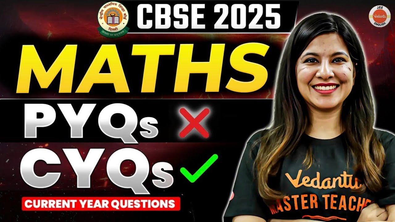 Current Year Questions | Maths | CBSE 2025 | Namrata Ma’am - YouTube