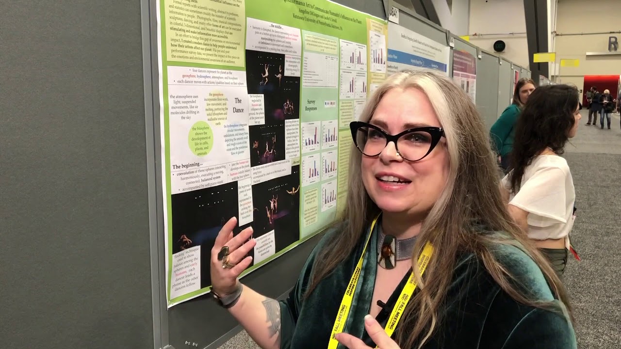 The art and science community at AGU - Science Q&A with Jill Shipman ...