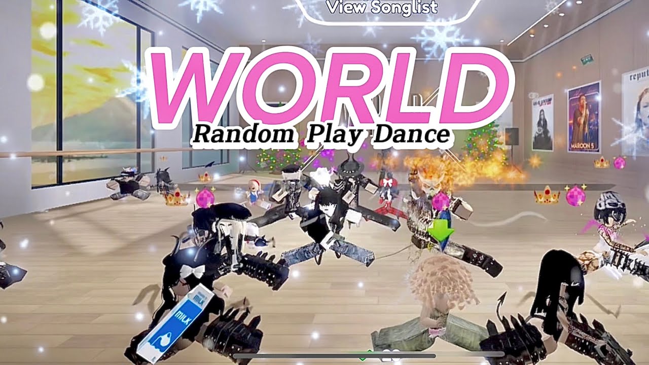 ️ ️WORLD RANDOM PLAY DANCE| ROBLOX | CHRISTMAS 2024| YOSHI/ KAMRA ️ ️ ...