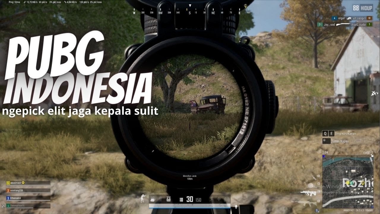 PUBG Indonesia - kepalanya di jaga yah om‼️ - YouTube