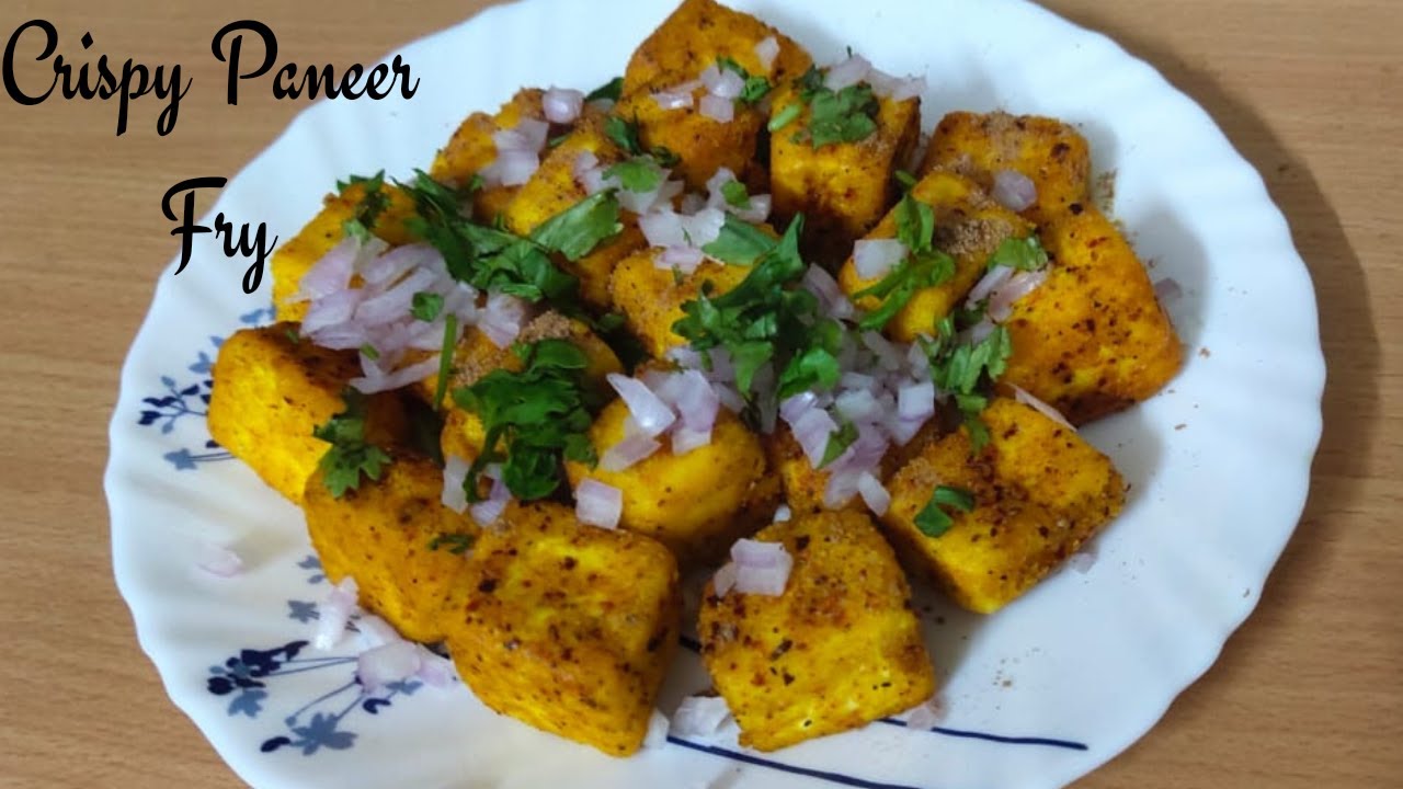 Paneer Fry | Crispy Paneer Fry Recipe | Paneer Snacks Recipes | Party ...