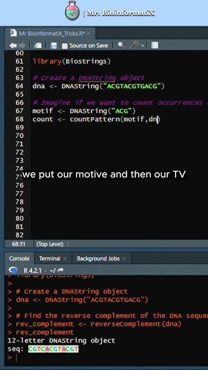 Bioinformatics Tricks In R ⭐⭐ Bioinformatics For Beginners R