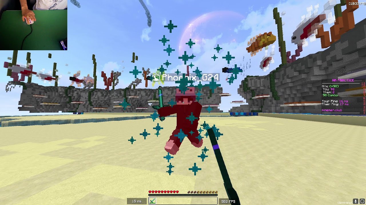 100 Hit Combo, Boxing (Keyboard and Mouse Sounds + Handcam!) - YouTube