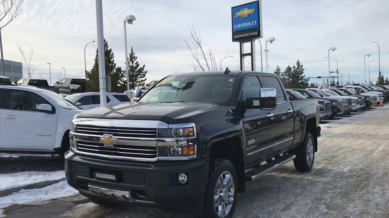 2017 Chevrolet Silverado 2500 High County - GRAPHITE METALLIC - YouTube