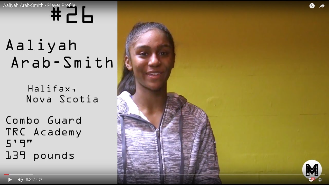Aaliyah Arab-Smith - Player Profile - YouTube