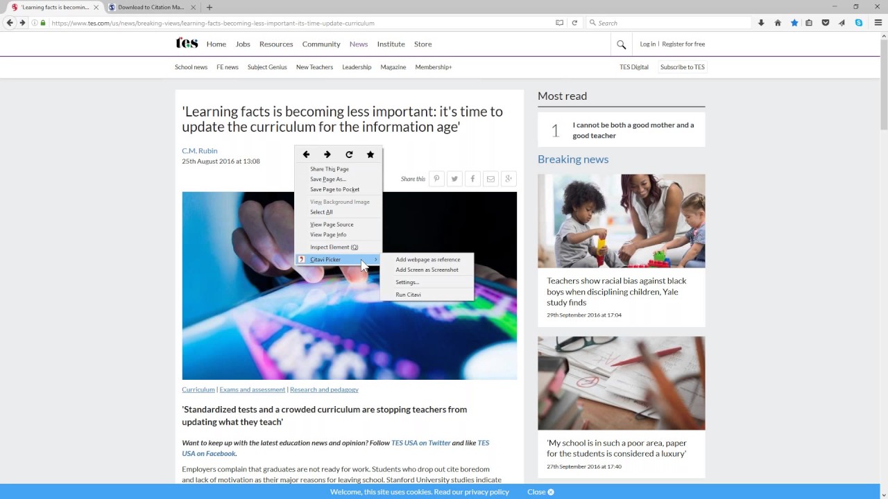 Webinar | Academic Productivity Tool/ Reference Management Tool Citavi - 3 - YouTube