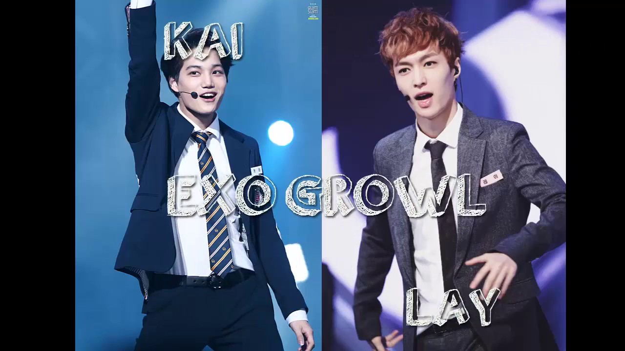 EXO-GROWL [focus KAI and LAY] #kaiXing #mama2013 - YouTube