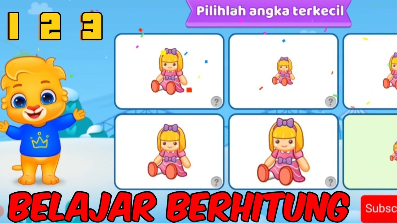 BERMAIN SAMBIL BELAJAR BERHITUNG ‼️1️⃣2️⃣3️⃣ - YouTube