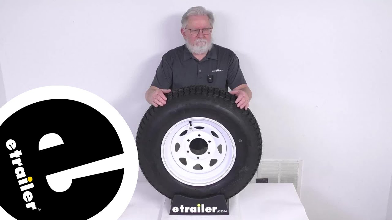 etrailer | Review of Kenda Trailer Tires and Wheels - Tire with Wheel - AM3S870 - YouTube