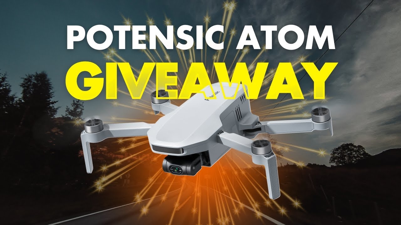 Potensic Atom Drone Giveaway 🎁 (Closed) - YouTube