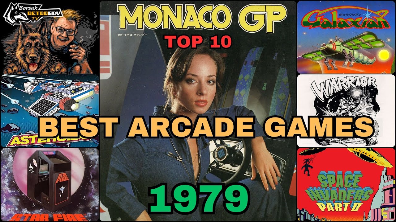 Borsuk Retro Gry TV: AUTOMATY ARCADE - Najlepsze Gry z 1979 Roku ...