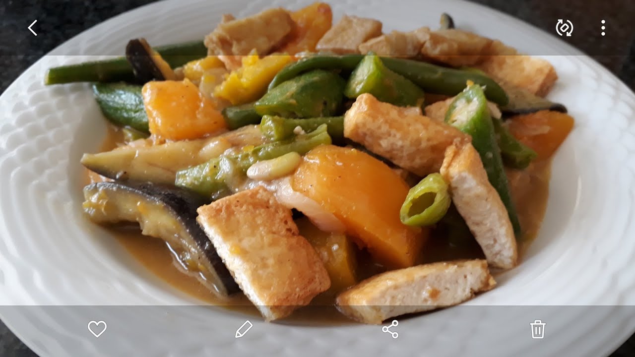 Healthy food Tufo with Vegetables - YouTube