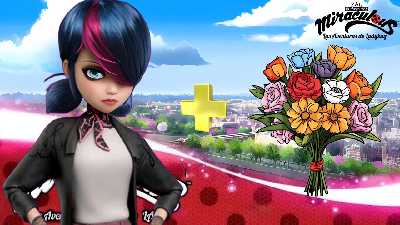 ladybug emo as flower 🌺🌹 mode in miraculous character - YouTube