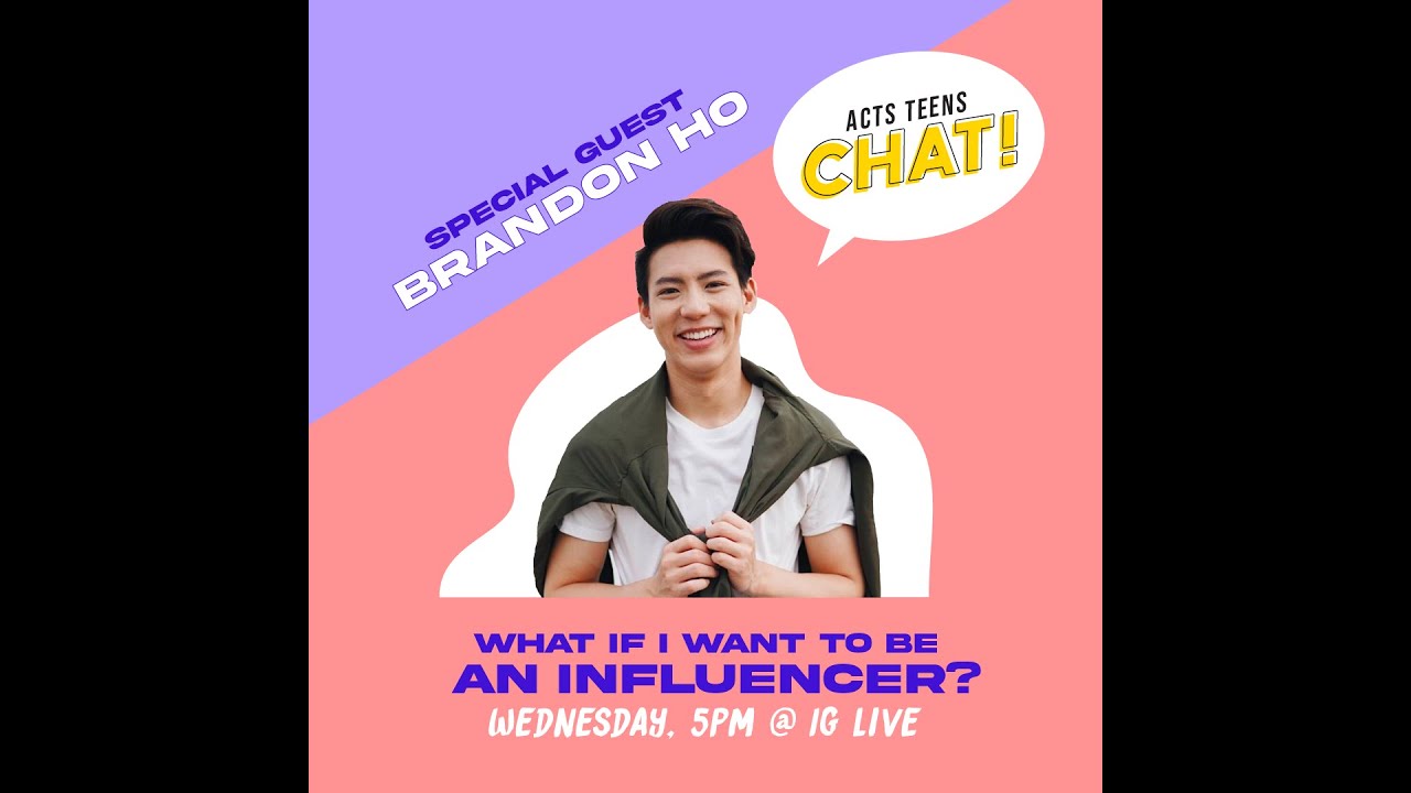 ATCHAT! #10 - What If I Want To Be An Influencer? with Brandon Ho (PART ...